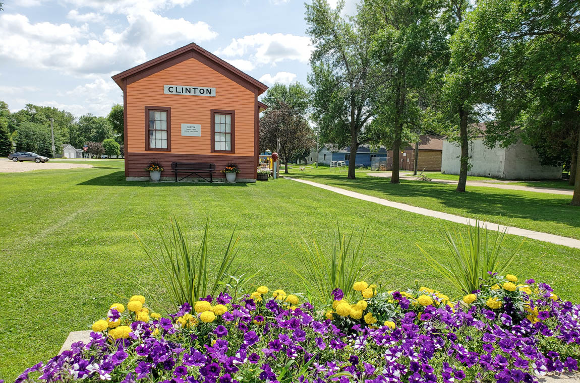 Clinton Historical Train Depot - Western Minnesota Prairie Waters